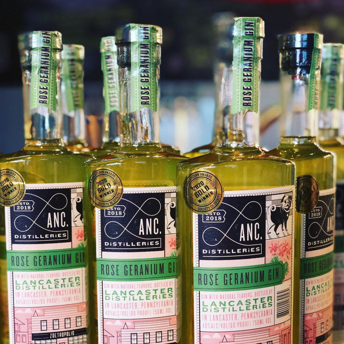 Rose Geranium Gin – Lancaster Distilleries